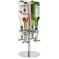 bar@drinkstuff Rotary 4 Bottle Stand Rotating Drinks Dispenser, Optics ...