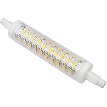 LAMPADA LINEARE R7S 117/118MM LED 8W 900 LUMEN 360° LUCE NATURALE 4000K ...