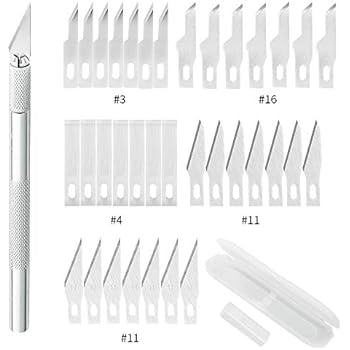 Blue Spot Soft Grip Precision Knife Set: Amazon.co.uk: DIY & Tools