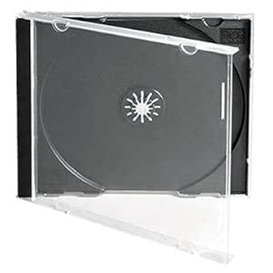 CD Leer Hülle mit schwarzem Innenteil [Jewel Case mit Black Tray ...