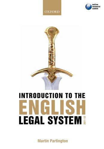 Introduction to the English Legal System: Amazon.co.uk: Partington ...