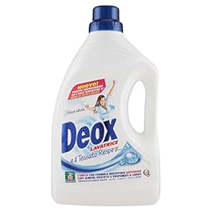 Deox - Detersivo per Lavatrice, Con Formula Antiodore Profume Fresh ...