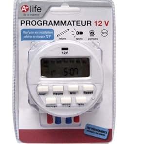 Programmateur 12 V: Amazon.fr: High-tech