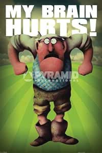Monty Python Mr Gumby My Brain Hurts! Large Movie Film Poster 61 by 91 ...