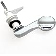 Toilet Flush Handle Paddle Chrome Elderly Disabled Children : Amazon.co ...