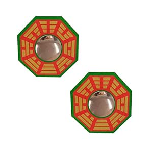Buy prachi Combo of Feng Shui/Pakwa/Convex Bagwa Mirror for Protection ...
