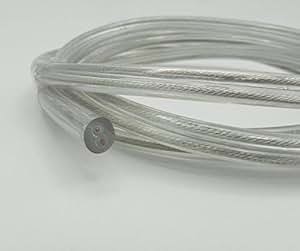 Stromkabel 2X 0,75 mm² - transparent - Kabel: Amazon.de: Elektronik
