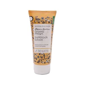 Aroma Magic Sunscreen Sun Block Cream, SPF 30, 50ml: Amazon.in: Beauty