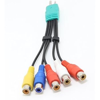 LG LED TV Component Adaptor / ADAPTER AV CABLE LEAD: Amazon.co.uk ...