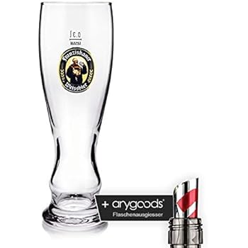 Franziskaner Weissbier (Wheat Beer) Pint Beer Glasses CE 20OZ/568ml ...