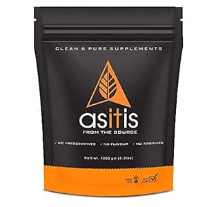 AS-IT-IS Nutrition Whey Protein Isolate 90% - 1 kg | Protein 27g & BCAA ...
