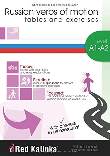 Russian verbs of motion: tables and exercises. Level A1-A2: for ...