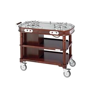 Flambe Trolley 2 Burners .: Amazon.co.uk: Kitchen & Home