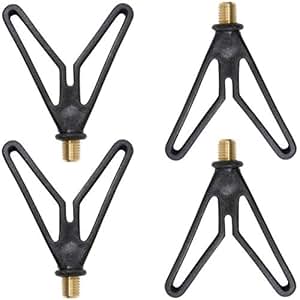 Phoxinus 4 x Plastic V Rod Rests/Front Rests/Butt Rests/Back Rests to ...