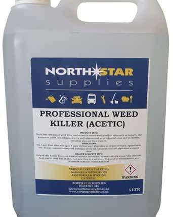 Professional Weed Killer (40% Acetic Acid Based)- North Star Supplies-5 ...
