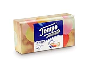 Tempo Taschentücher Box, 3er Pack (3 x 80 Stück): Amazon.de: Drogerie ...