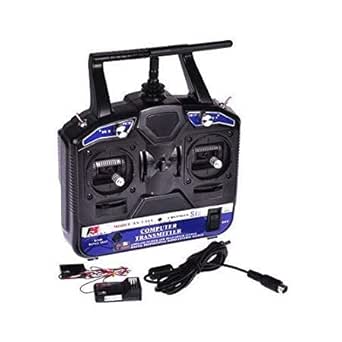 Robocraze Flysky CT6B Remote 6 Channel Transmitter and Receiver for ...