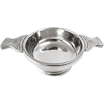 Celtic Quaich Bowl Size 3' inch Scottish Quaich Cup, Gaelic Quaich ...