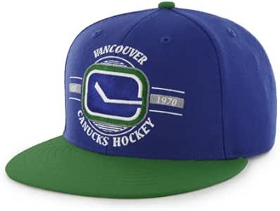 '47 Brand Vancouver Canucks Hat Trick Snapback NHL Cap: Amazon.co.uk ...