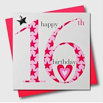 Claire Giles Carte d'anniversaire 16 ans pour fille: Amazon.fr ...