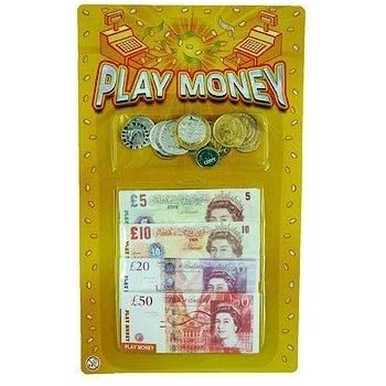 Play Money Set With Coins: Amazon.co.uk: Toys & Games