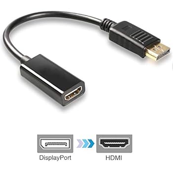 HP DisplayPort to HDMI 1.4 Adapter: Amazon.co.uk: Computers & Accessories
