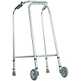 Aidapt Standard Ultra Slim Adult Adjustable Height Aluminium Lightweight Walking Frame with ...