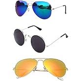 Buy Y&S Sunglasses for Cooling Goggles Women Latest Combo Men at Amazon.in