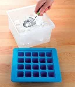 Ice Cube Tray & Storage Box: Amazon.co.uk: Kitchen & Home