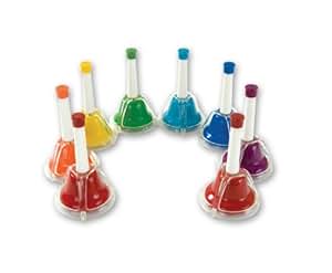 Percussion Plus Lot de 8 cloches chromatiques: Amazon.fr: Instruments ...