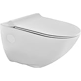 Jaquar Rimless Blind Installation Wall Hung Toilet with UF Soft Close ...