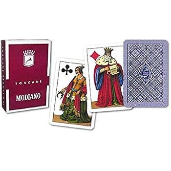 Modiano Carte da Gioco Toscane Grandi n.85: Amazon.it: Giochi e giocattoli
