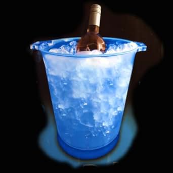 Light Up LED Ice Bucket (blue): Amazon.co.uk: Business, Industry & Science