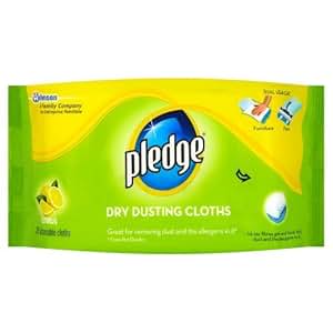 Pledge Dusting Cloths Citrus, 20 Cloths: Amazon.co.uk: Prime Pantry
