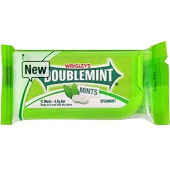 Wrigley's Doublemint Mints - Spearmint, 4.8g Pouch: Amazon.in