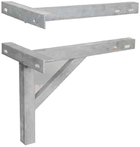18 T K Galvanised Wall Brackets Bulk: Amazon.co.uk: Electronics