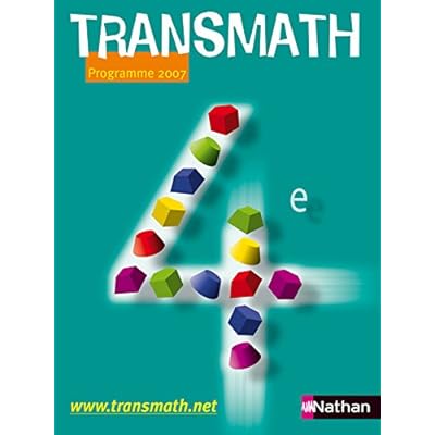 Redd Hyram: Transmath 4e : Programme 2007 PDF Download