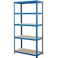 BiGDUG Heavy Duty Garage Shelving Unit - 1780h x 900w x 450d mm - 265kg ...