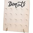 Wooden Donut Stand Donut Wall Doughnut Bagels Wall Mount Displays Rack ...