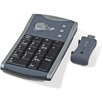 Belkin Wireless Numeric Keypad With Multimedia Control: Amazon.co.uk ...