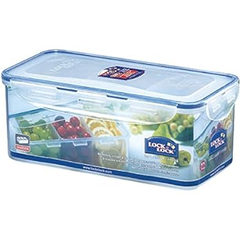 Lock & Lock Divided 3.4L Food Storage Container (Ideal Fruit Box ...