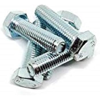 M14 (14mm x 50mm) Hex Bolt (Fully Threaded Setscrew) - Steel (Pack of ...