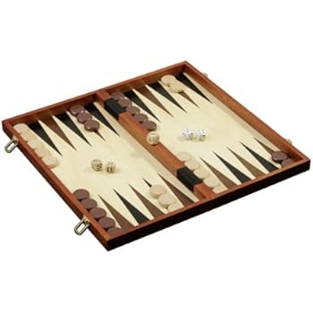 Philos 2507 - Set da Viaggio Scacchi/Dama/Backgammon, re Alto 42 mm ...