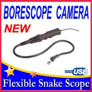 BRAND NEW USB ENDOSCOPE BORE-SCOPE FLEXIBLE VIDEO SEE SNAKE SCOPE ...