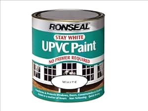 Ronseal Stay White UPVC Paint 750ml: Amazon.co.uk: DIY & Tools