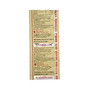 M-Neuron-Forte - Strip of 10 Tablets : Amazon.in: Health & Personal Care