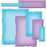 Spellbinders Nestabilities Deckled Rectangles Large Dies,: Amazon.co.uk ...