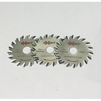 3 x 18TCT Exakt Saw Blade Exact: Amazon.co.uk: DIY & Tools