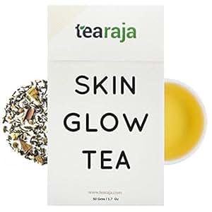 TeaRaja Skin Glow Herbal Tea Skin Cleansing Detox Tea, 50 GMS Makes 25 ...