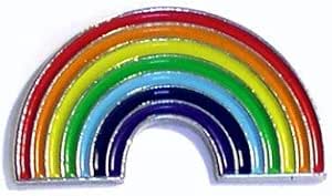 Metal Enamel Pin Badge Rainbow Warrior CND Peace : Amazon.co.uk: Clothing